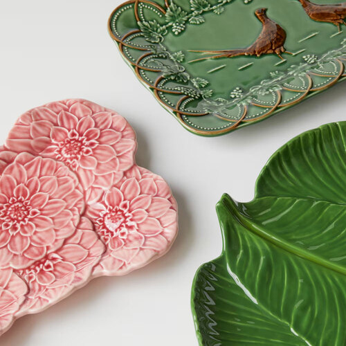 BANDEJA TORTA DÁLIA MARIA FLOR BORDALLO PINHEIRO | TOOL BOX